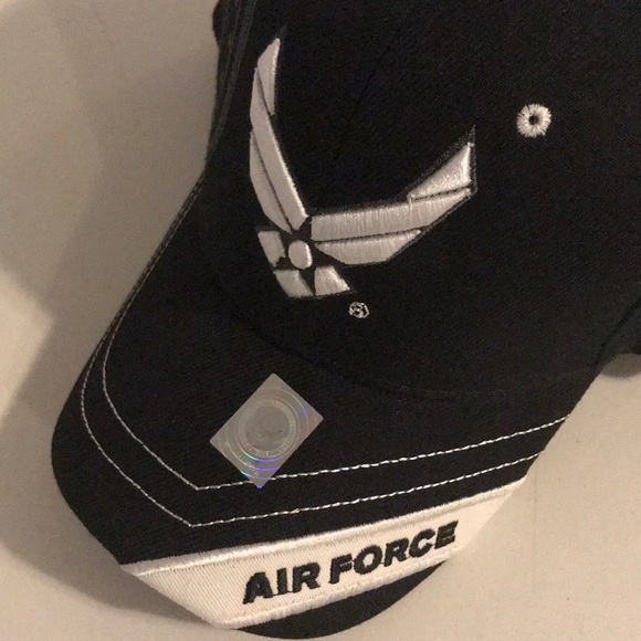 Air Force | Accessories | Us Air Force Cap Black White | Poshmark